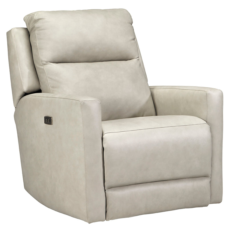 Bennett Swivel Rocker Recliner in White – Jennifer Furniture