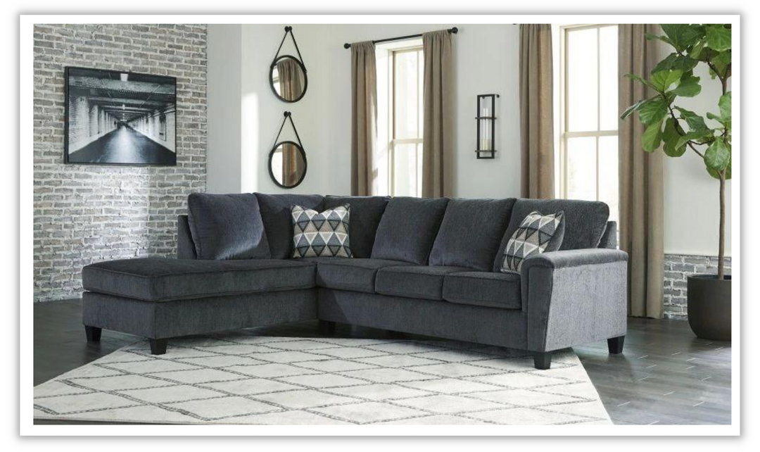 Abinger L-shaped Fabric Sleeper Sectional Sofa – Jennifer Furniture