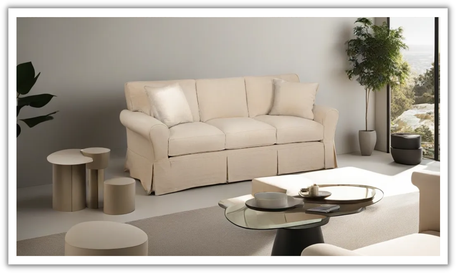 Four Seasons Alexandria Collection with Slipcover – Jennifer Furniture