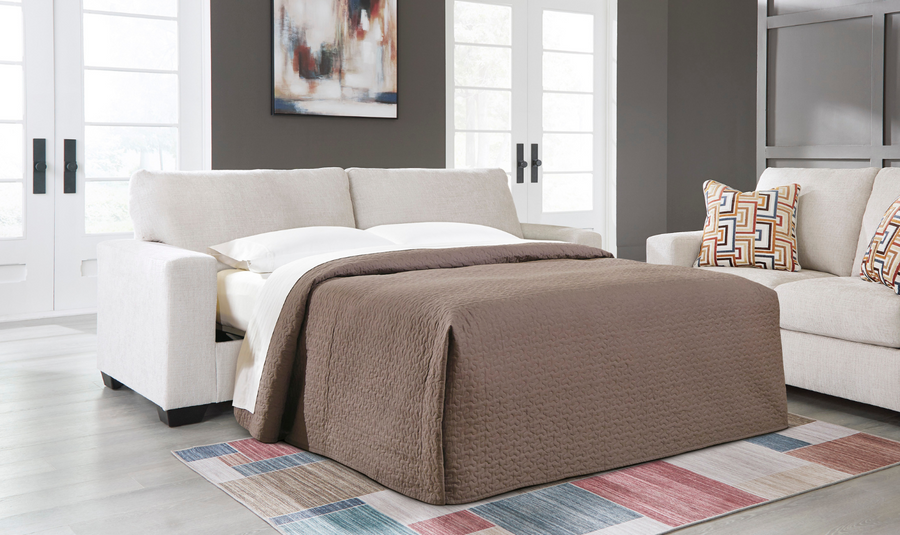 Modern Heritage Aviemore 2 Seater Pull-Out Queen Sofa Sleeper with mem – Jennifer Furniture