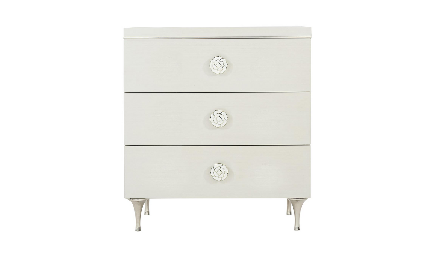 Bernhardt Silhouette Eggshell Nightstand – Jennifer Furniture