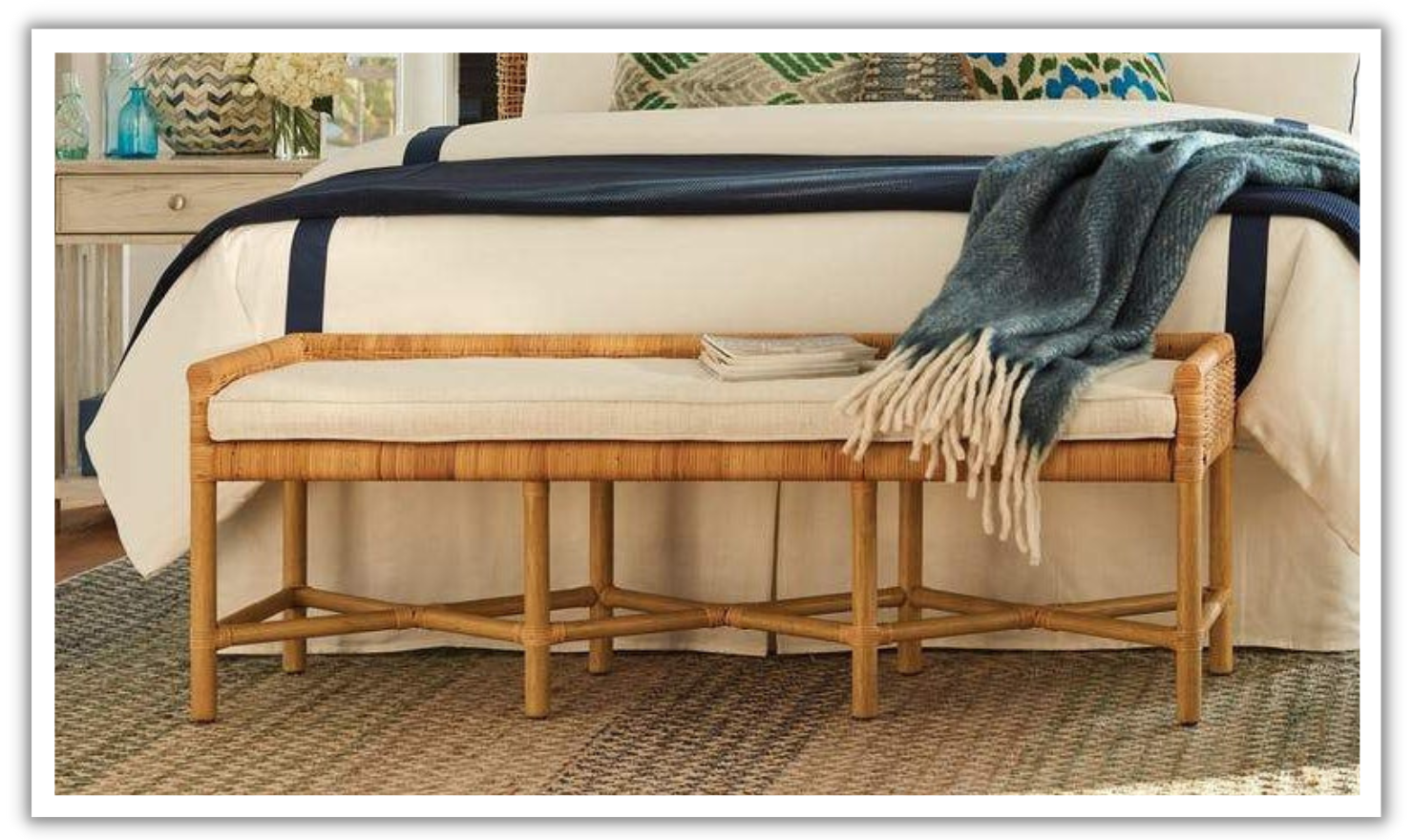 Coastal Living Escape Pull Up Bench – Jennifer Furniture