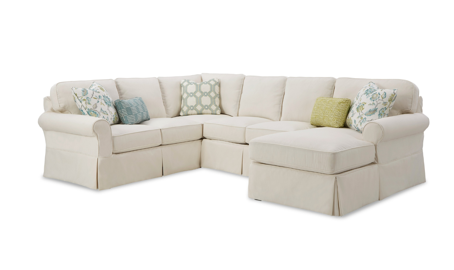 Buy Craftmaster Cuddle 5-Seater U-Shape Chaise Sectional in Beige ...