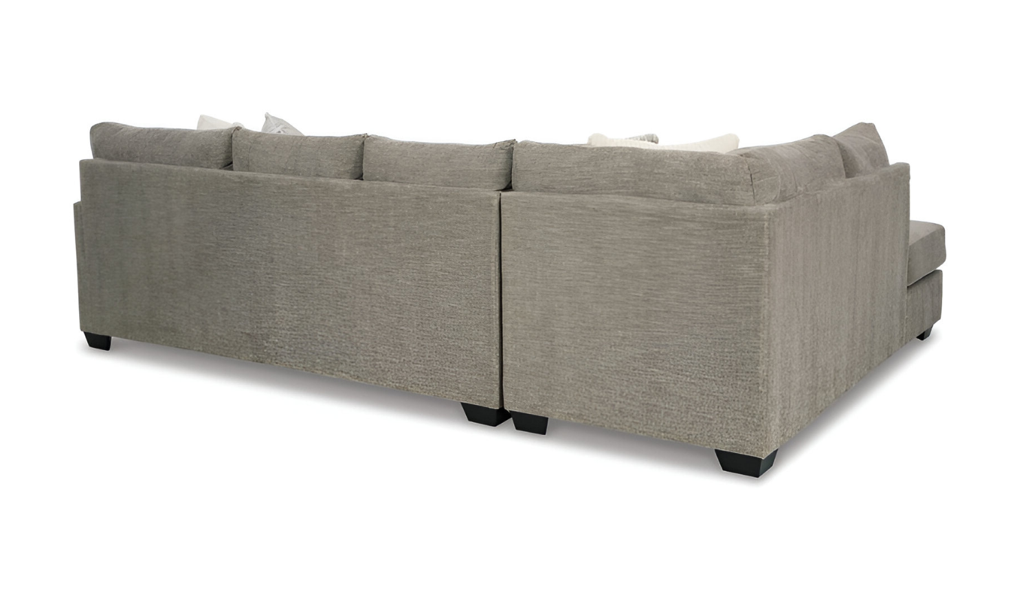 Buy Ashley Creswell 2-Piece Polyester Sectional with Chaise in Stone ...
