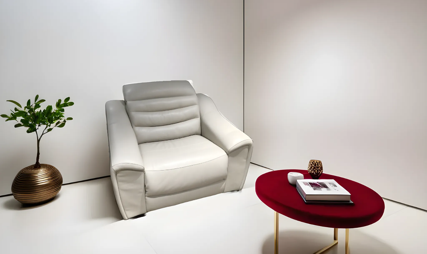 Gaucho leather reclining chair – Jennifer Furniture