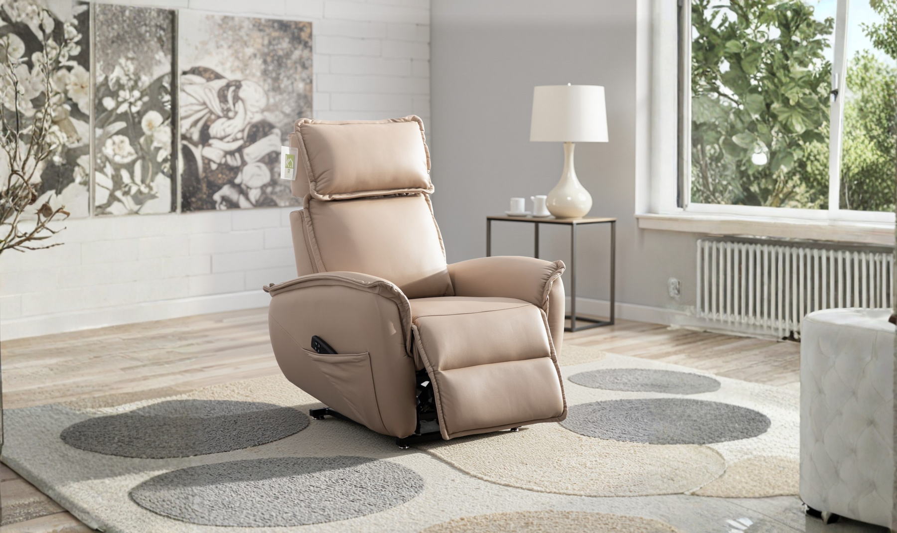 Klaussner Velore Dual Motors Recliner Chair – Jennifer Furniture