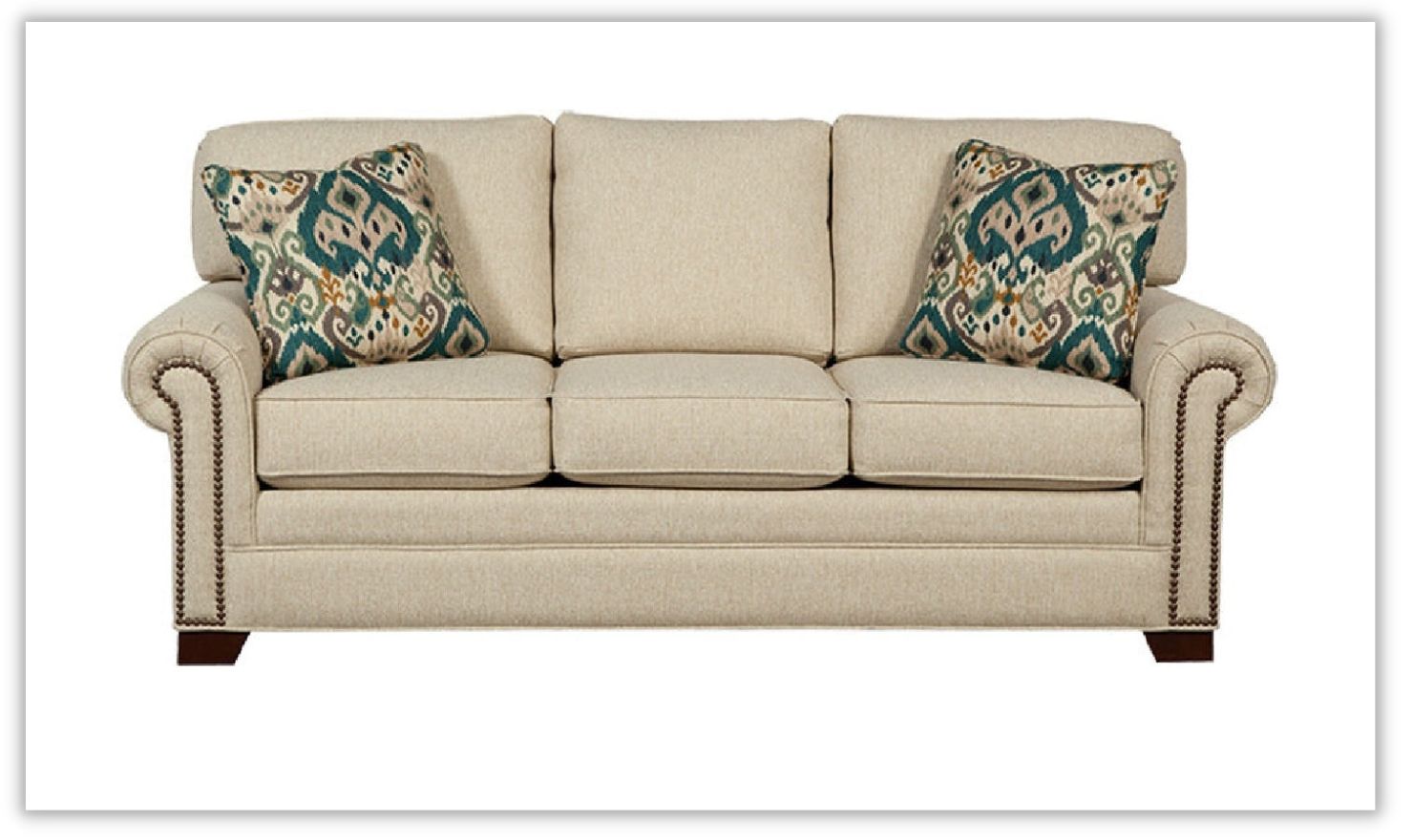 Buy Craftmaster Kyle Convertible Queen Sleeper Sofa With Rolled Arms