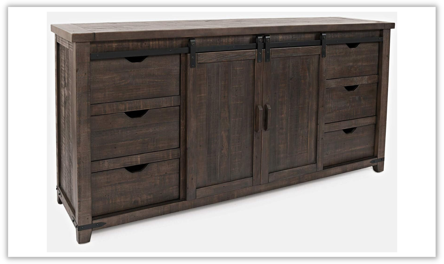 Buy Jofran UrbanChic County 70" Barn Door Server in Black Online ...