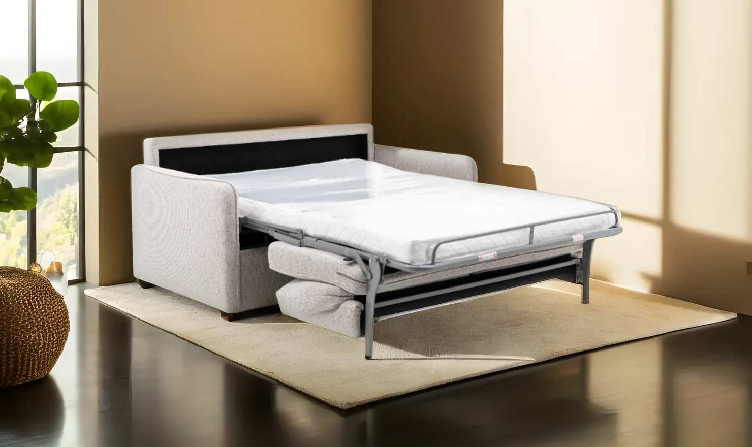 Jennifer Smart Full Sleeper Sofa With Memory Foam Mattress – Jennifer ...