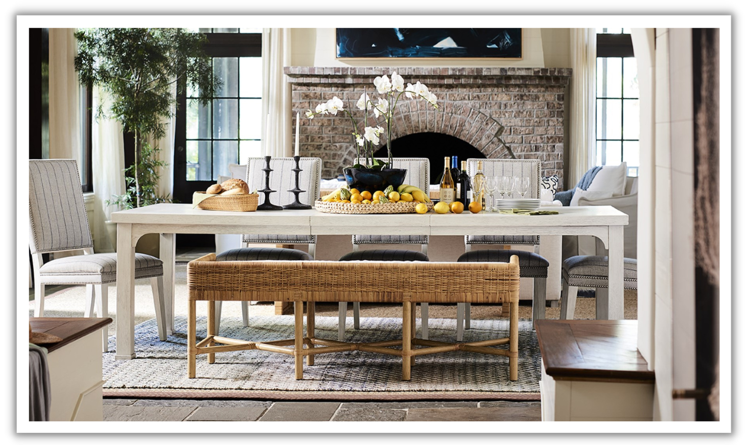 Universal Furniture Homecoming Expendable Dining Table in White ...