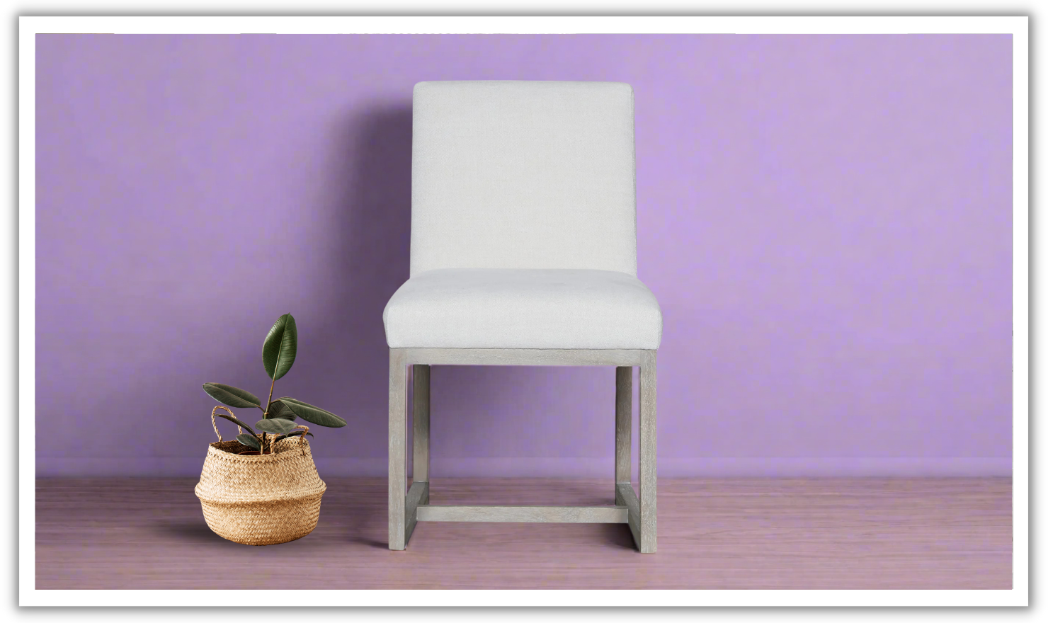 Universal Furniture Carter Side Chair with Plush Upholstered Seat (Woo ...