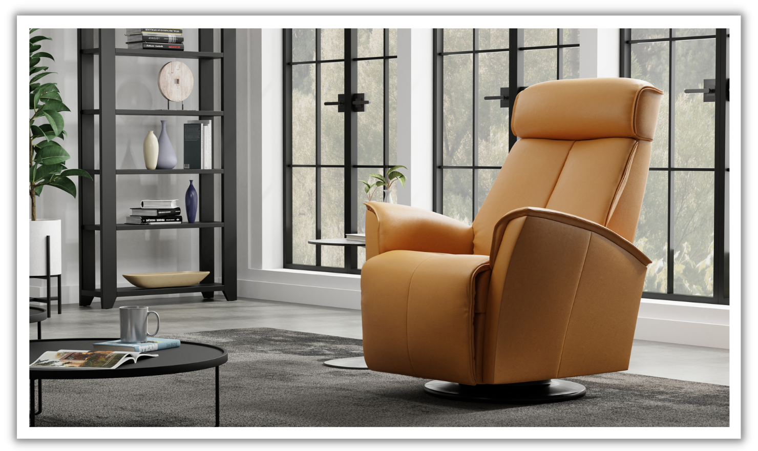 Venice Power Recliner Chair in Leather (Small/Large) – Jennifer Furniture