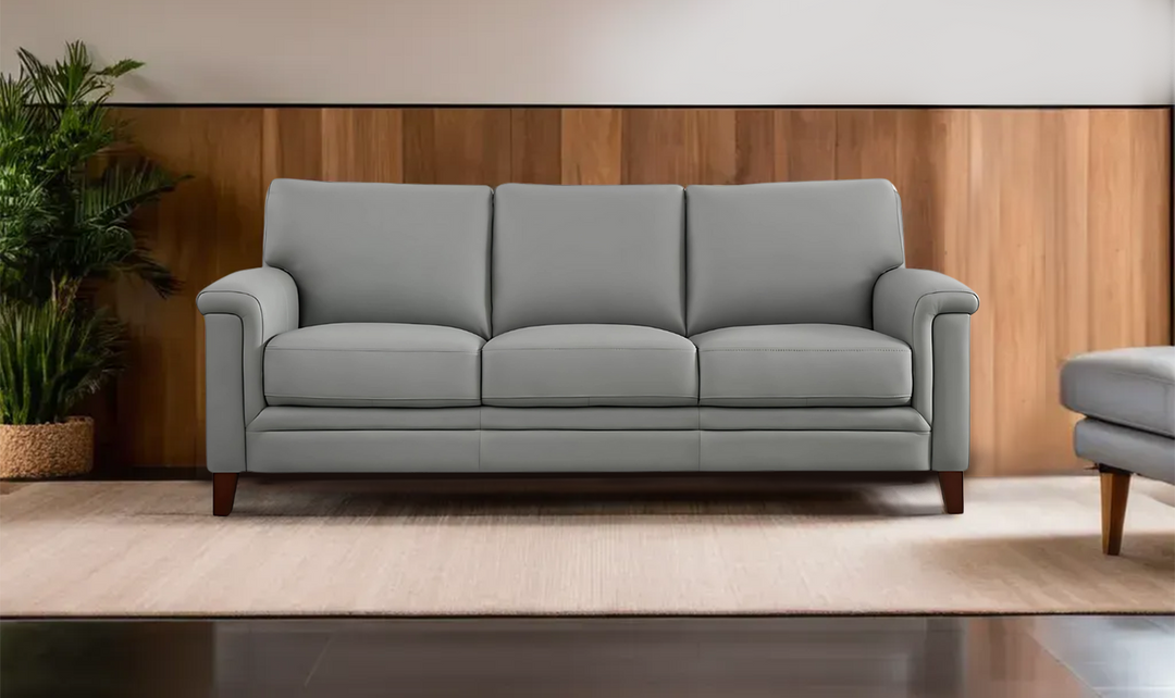 Sofa with wood legs store
