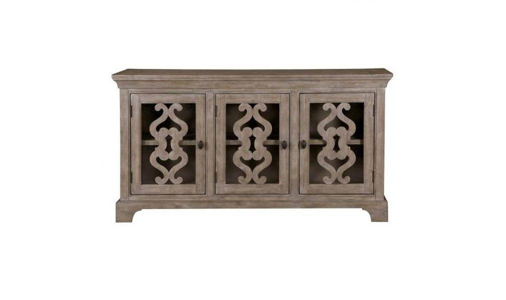 Buy Magnussen Tinley Park 3-Door Wooden Server in Gray Online ...