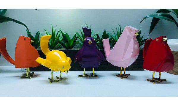Banou Bird Sculpture Set – Jennifer Furniture