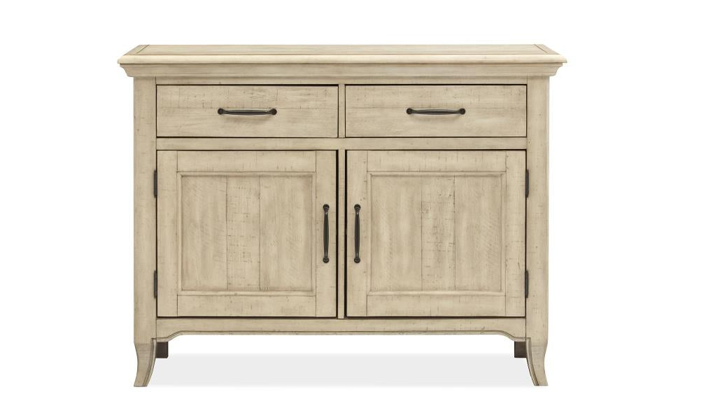 Buy Magnussen Harlow 2- Doors 2-Drawer Wooden Buffet in Cream Online ...