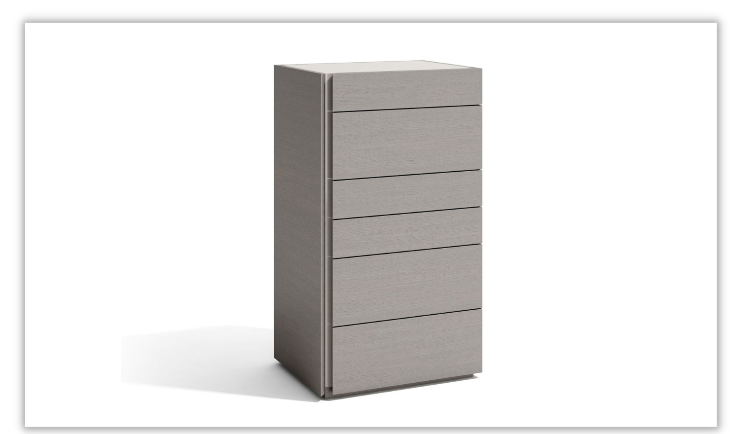 Buy Jennifer Italia Claridge ll Chest with 6 Drawers in Gray Online ...