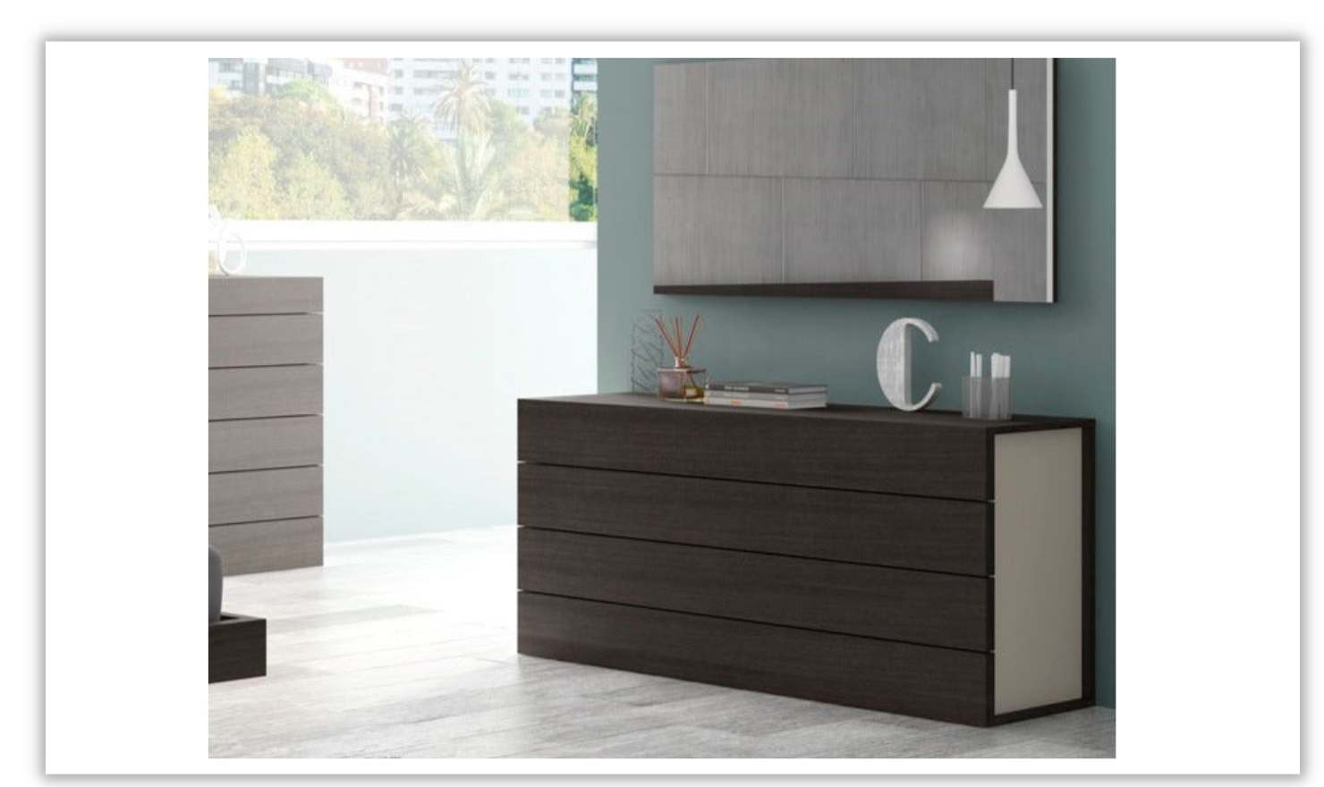 Buy Jennifer Italia Backstage 4 Drawer Dresser in Wenge Online ...