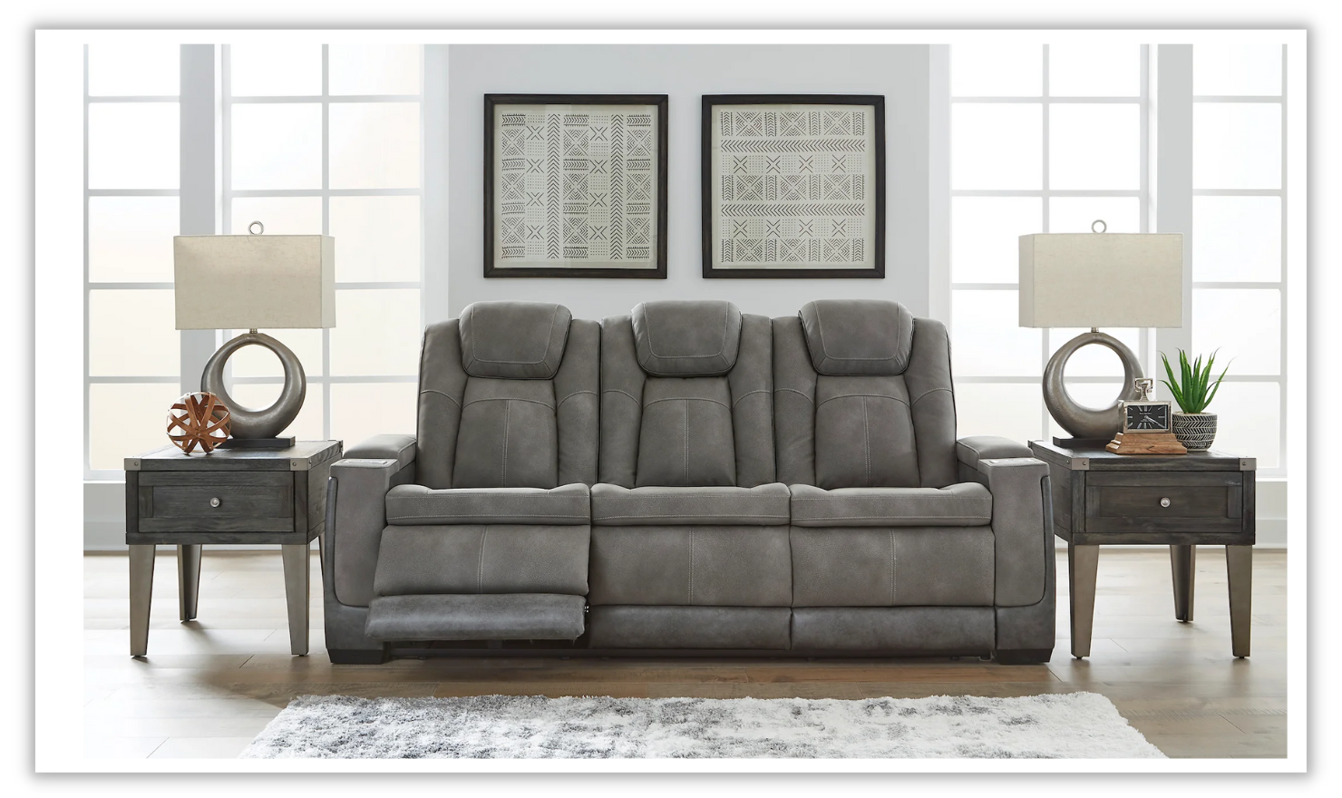 Buy Modern Heritage Next Gen 3-Seater Leather Power Reclining Sofa ...
