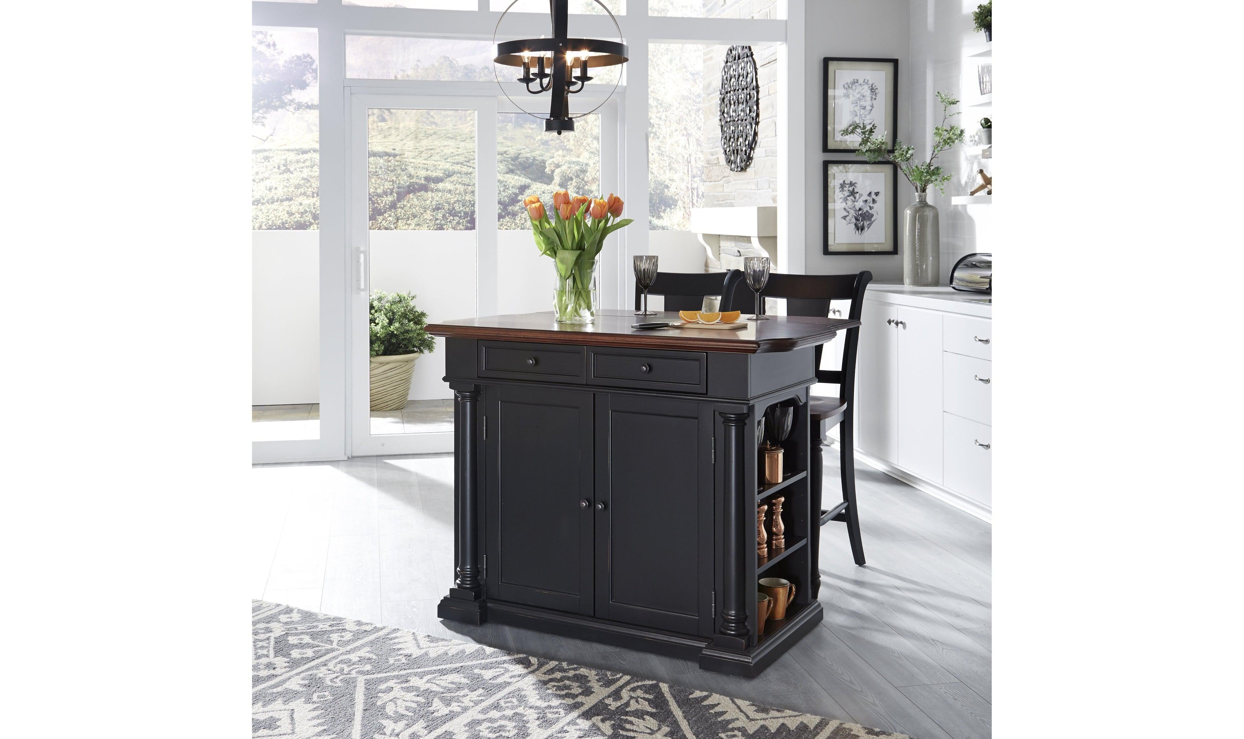Alexander Kitchen Island 3 by homestyles – Jennifer Furniture