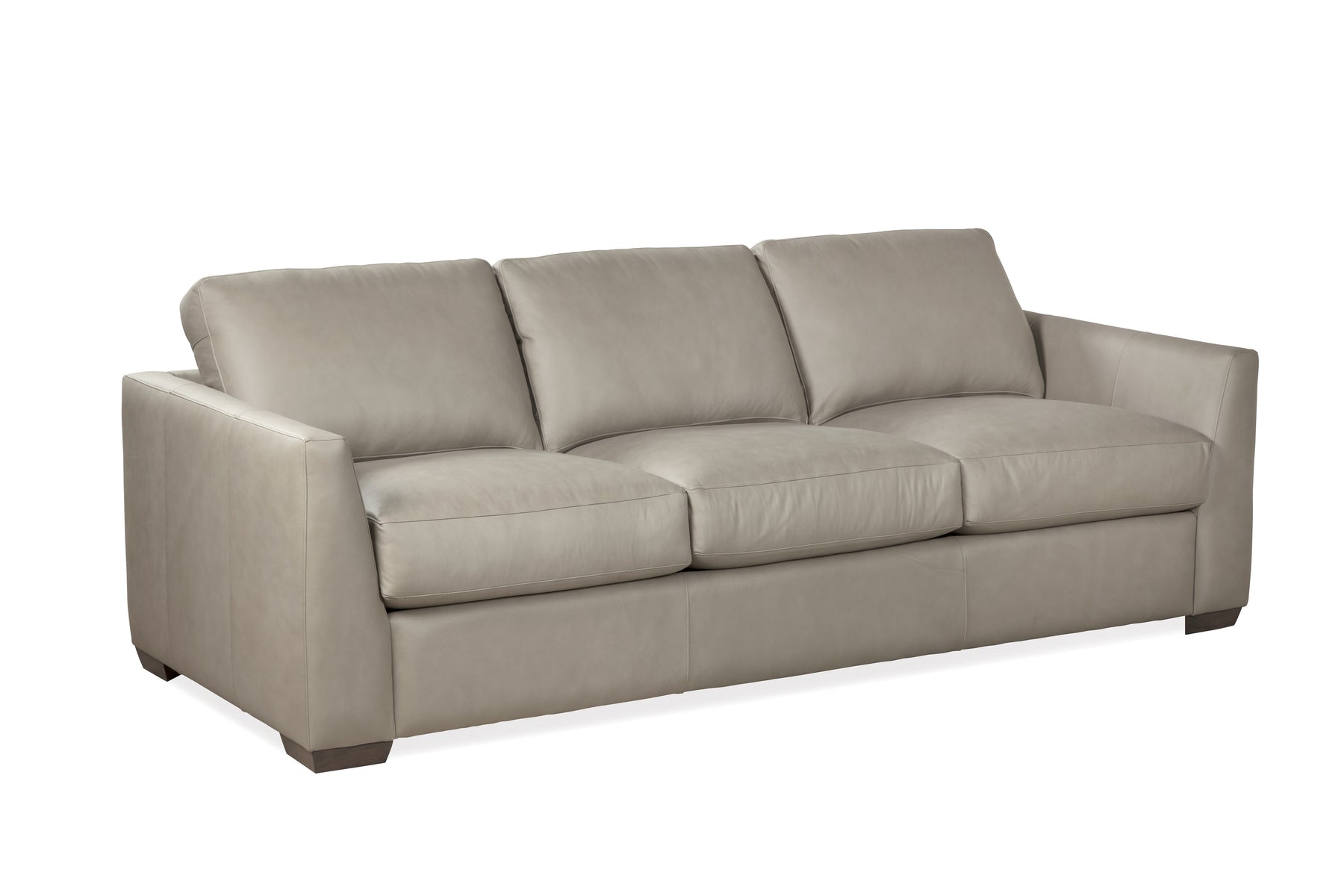 Heroes 3-seater Stationary Leather Sofa with Track Arm – Jennifer Furniture