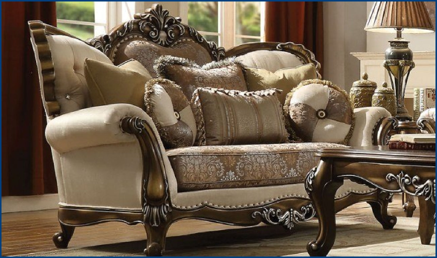 Vintage loveseat sofa store