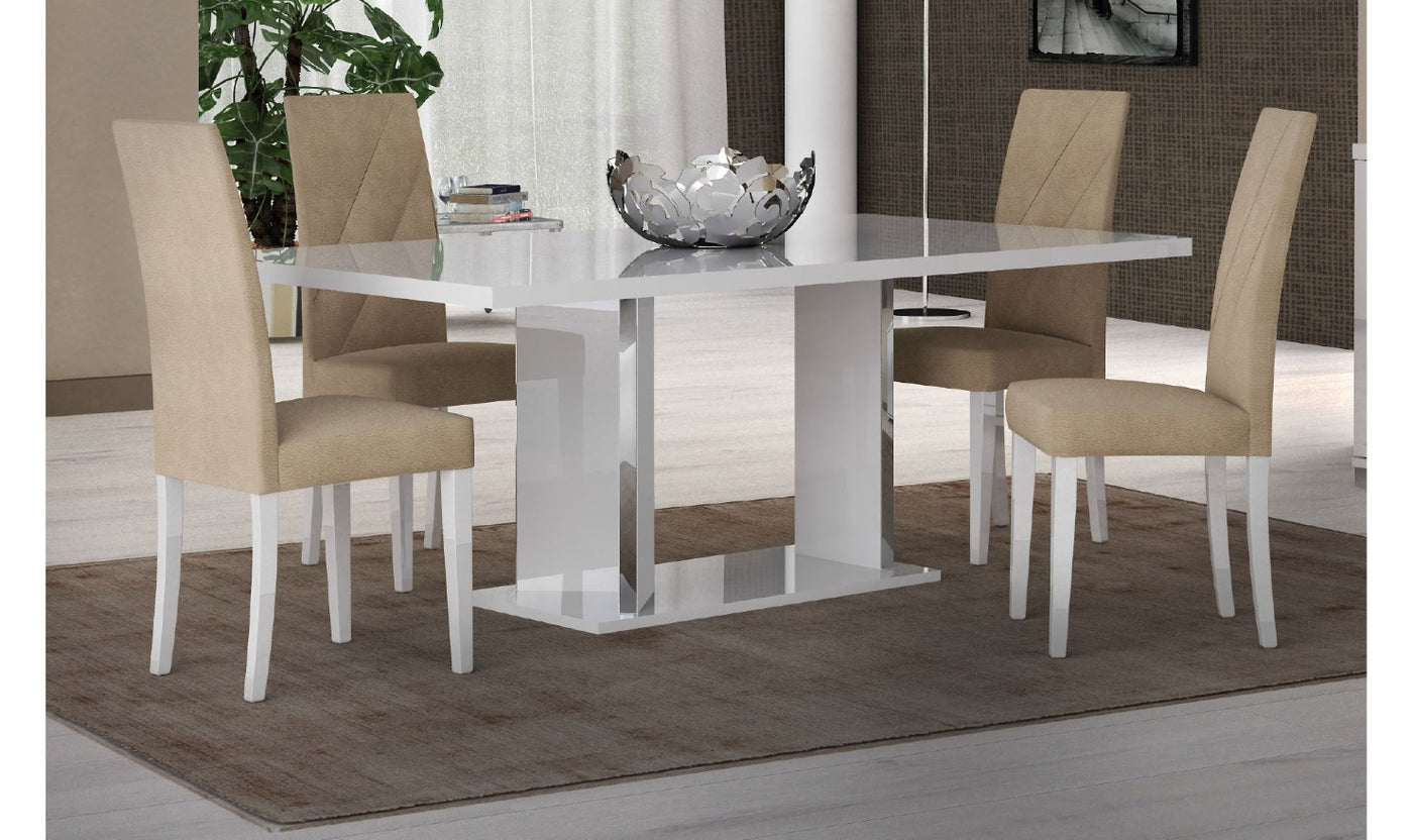 Lisa Dining Table modern furniture sale – Jennifer Furniture