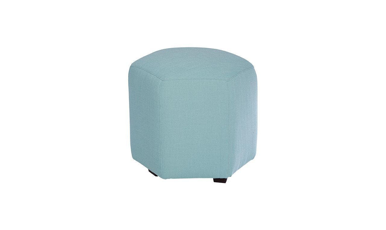 Buy Craftmaster Max Fabric Hexagonal Ottoman Online - Jennifer Furniture