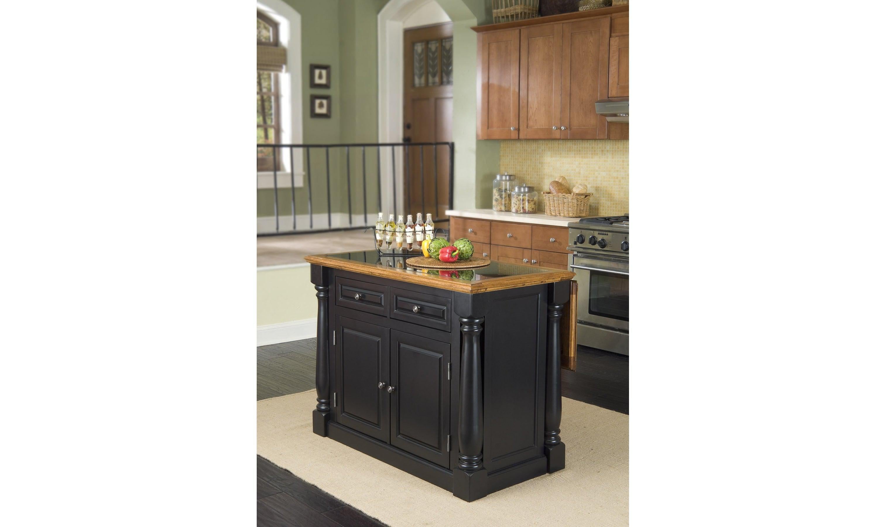 Monarch Kitchen Island 7 by homestyles – Jennifer Furniture