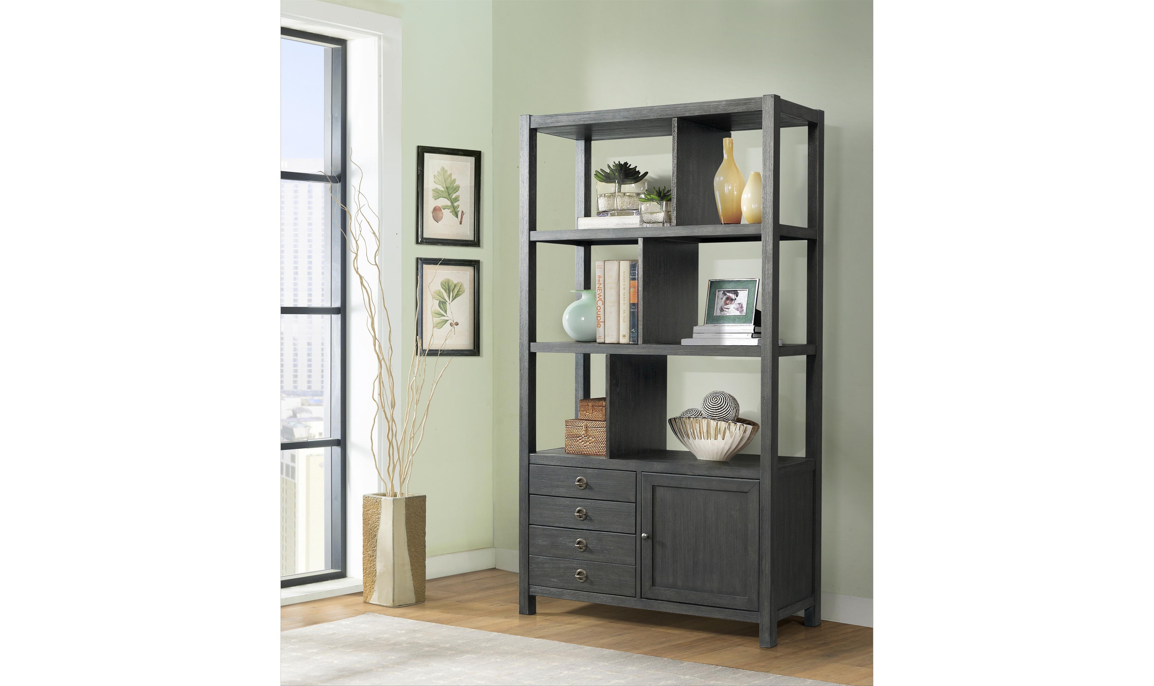 Perspectives Bookcase Etagere – Jennifer Furniture